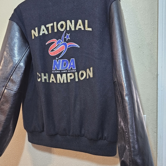 NDA | Jackets & Coats | Varsity Blinged Nda Champion National Dance ...
